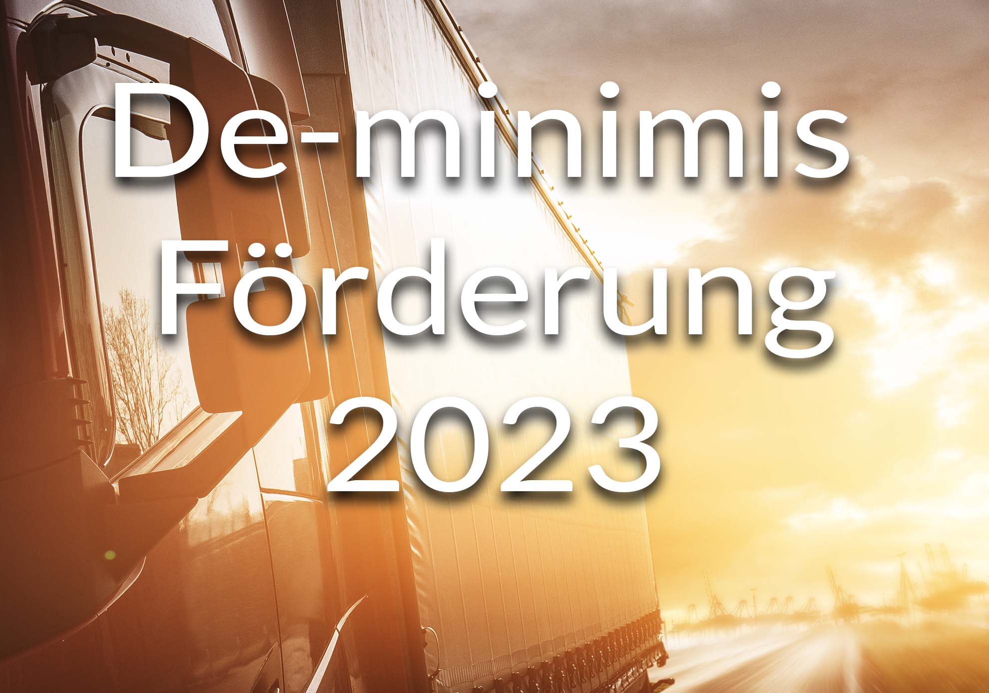 09.01.2023 Start „De-minimis“ 2023 – www.kienzle-argo.de